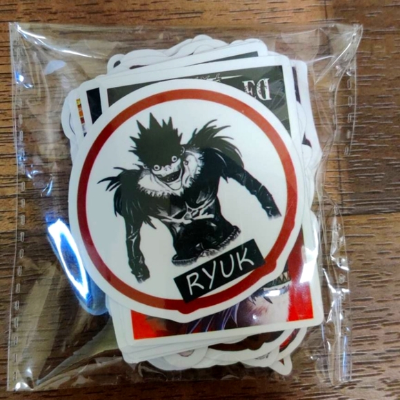 No Brand | Accessories | Death Note 5 Pcs Stickersanimeryuk | Poshmark